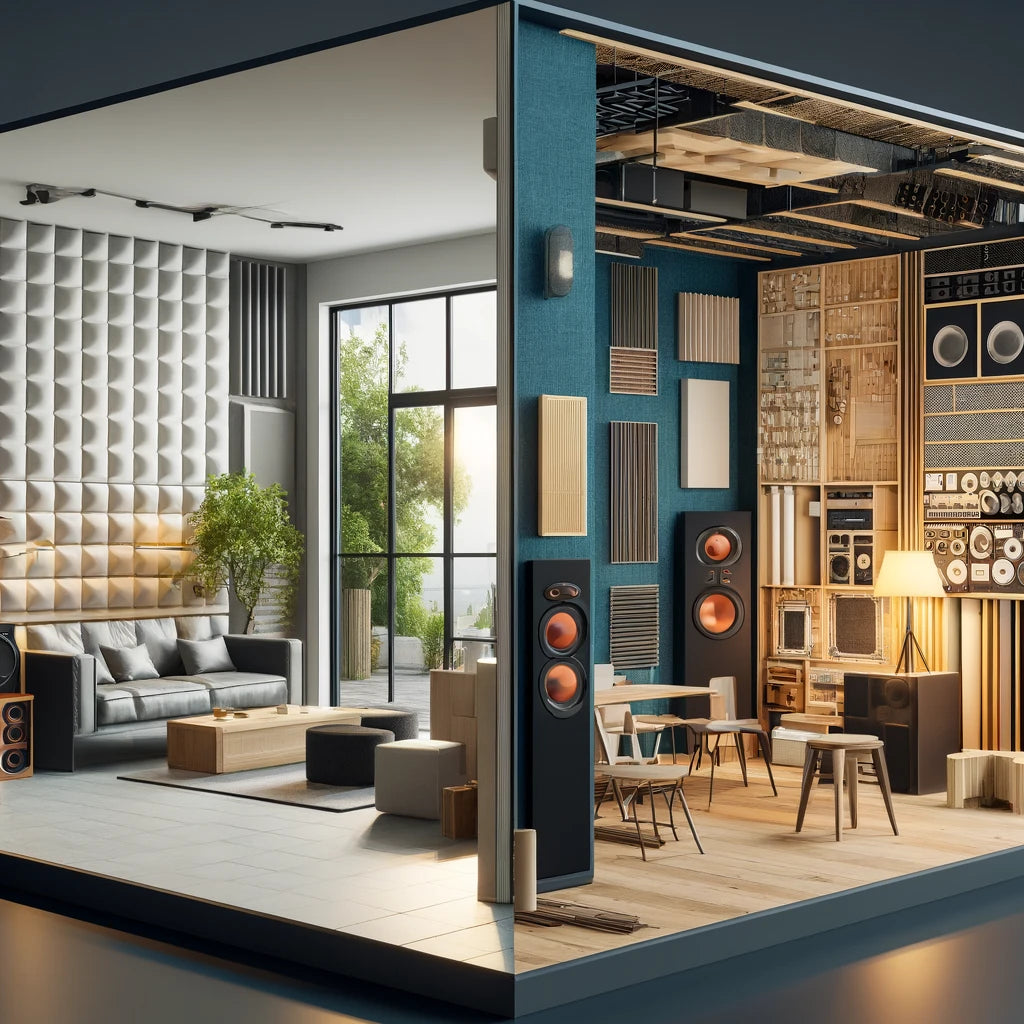 Quelle est la différence entre une isolation phonique et acoustique ? - Panneau acoustique